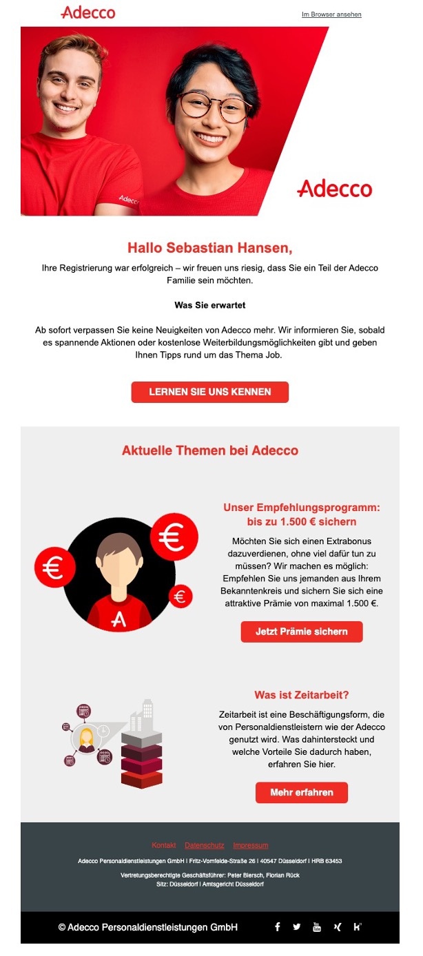 Die Macht der Willkommensmail: Aufbau, Umsetzung & Tipps