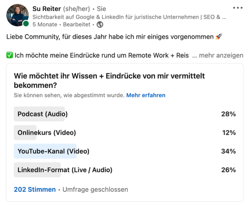 LinkedIn-Content-Formate 2025 im Überblick | OMR Reviews