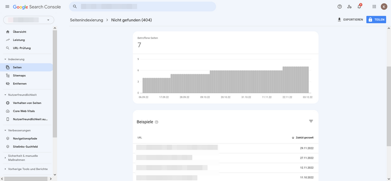Fix crawling errors using the Google Search Console