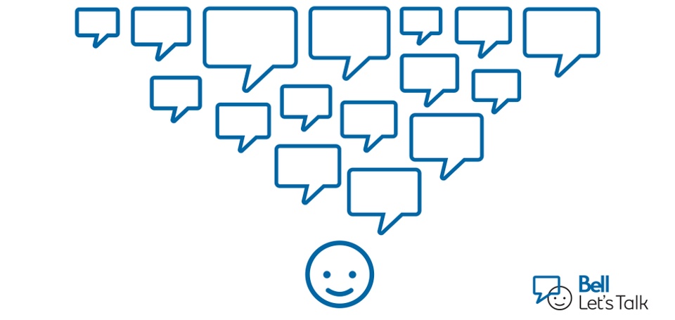 Bell Let’s Talk ready to surpass 1 Billion total messages of support,…