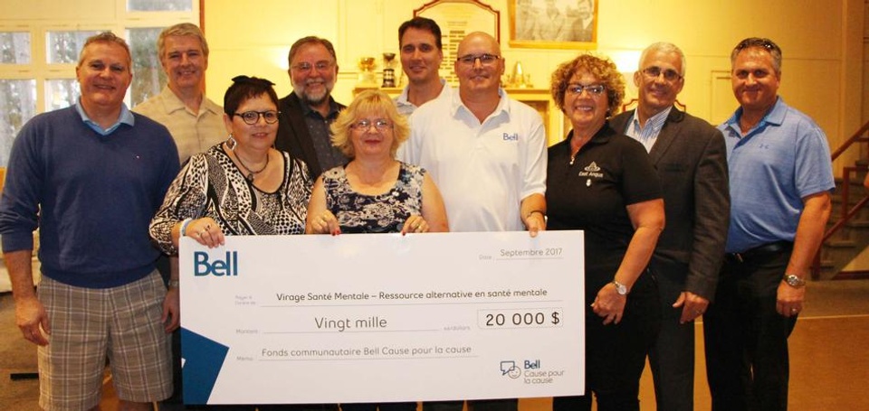 Découvrez les récipiendaires du Fonds communautaire Bell Cause pour l…