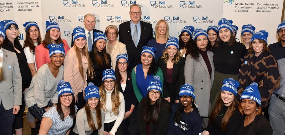 Bell Let’s Talk and The Rossy Family Foundation commit $1 million to