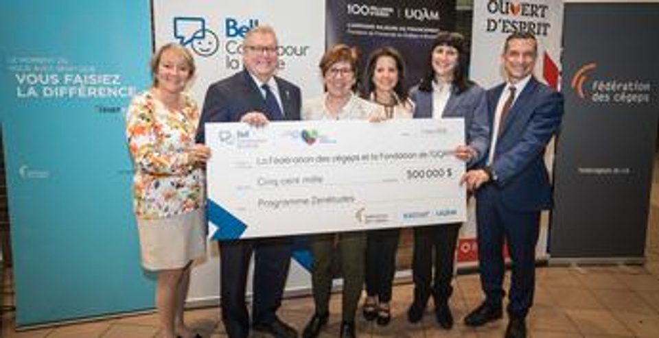 Bell Let's Talk and The Rossy Family Foundation partner to support th…