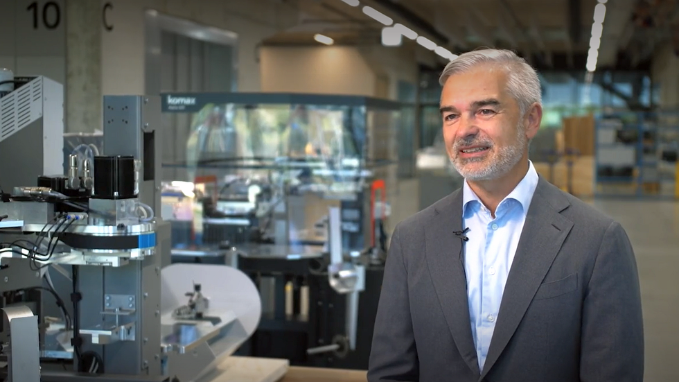 Komax Gruppe gewinnt Swiss Manufacturing Award 2023 | Komax