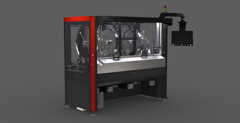 Lambda 416 H-MTD Automated processing of Ethernet cables for cars | Komax