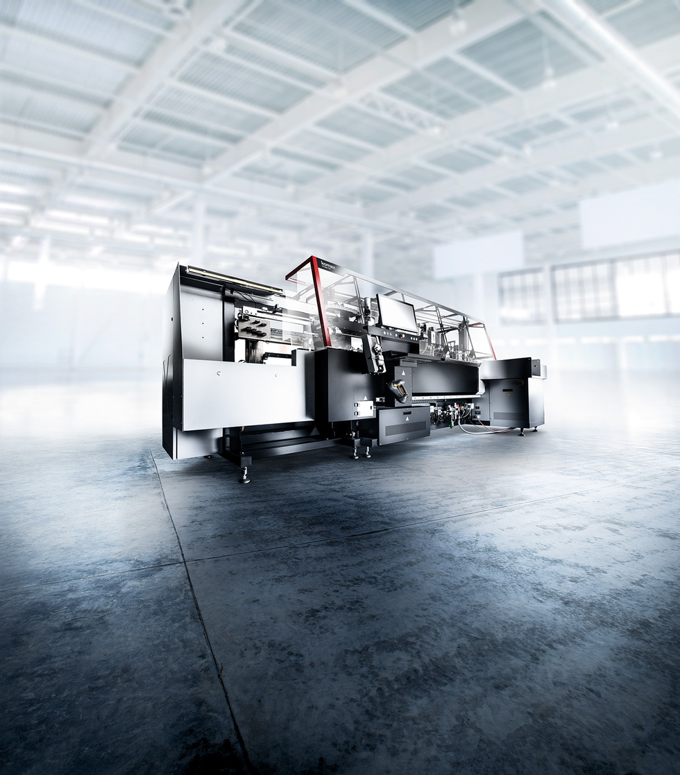 Fully Automatic Omega 740: Minimum Length for Wire Harnesses Radically ...