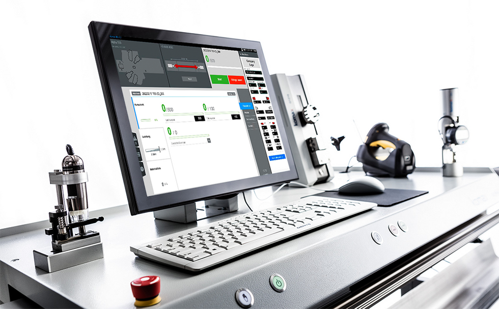 The new Machine Dashboard: Komax HMI, radically customized | Komax