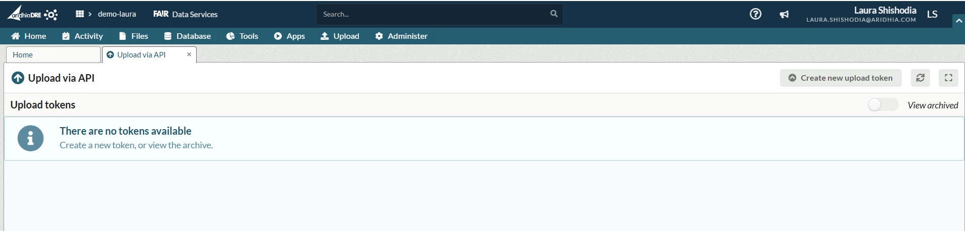 Aridhia DRE Knowledge Base