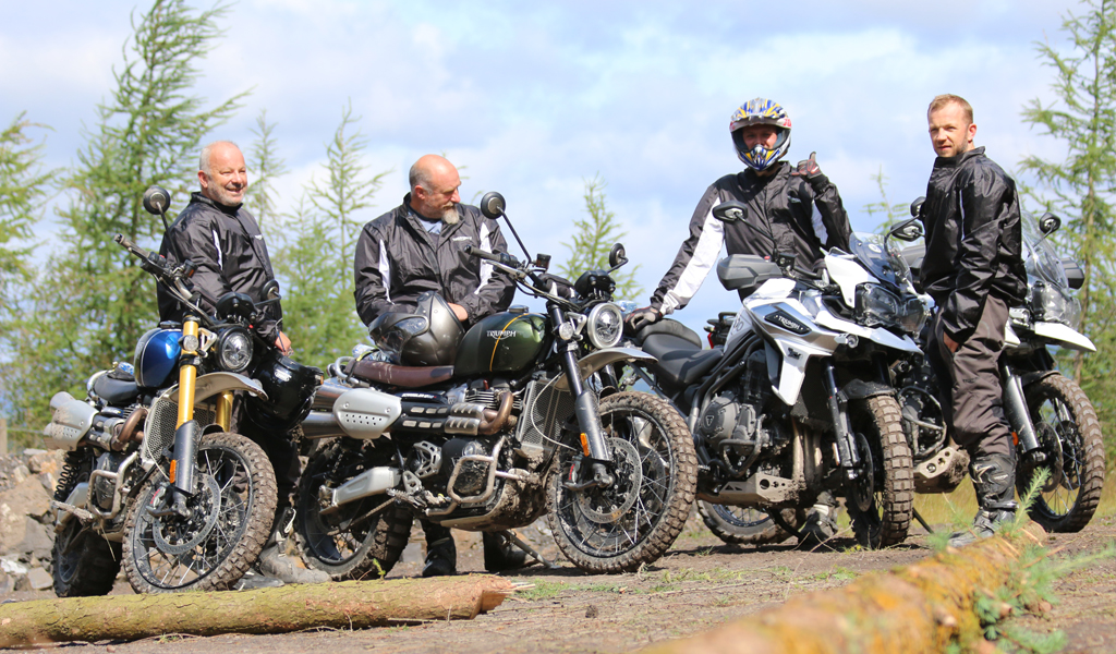 Discover Spain off road with Triumph Adventure Experience Center