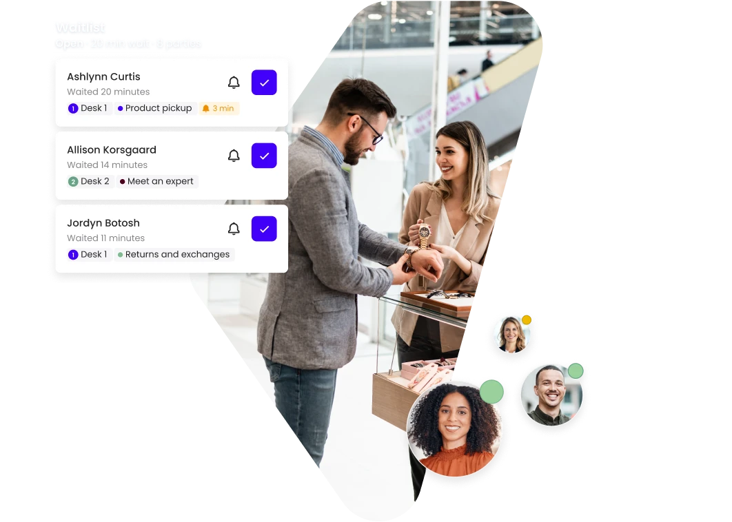 Elevate customer journeys in luxury retail | Waitwhile solutions
