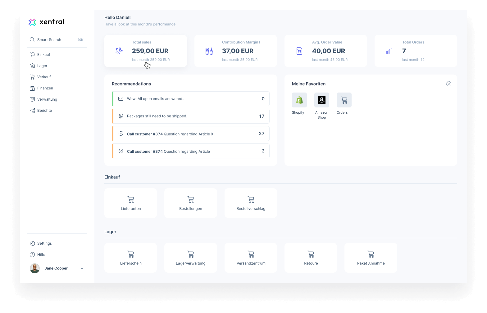 Business-Software für bessere Operations | Xentral