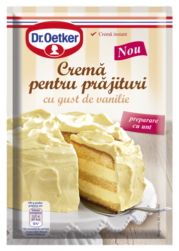 Cremă cu unt pentru prăjituri cu gust de vanilie - Creme pentru ...