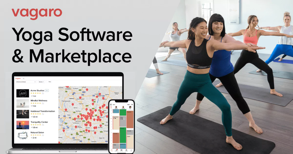 Yoga Software | Yoga Studio Scheduling Software | Vagaro UK