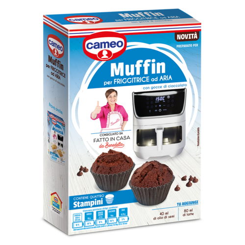 Preparato per Muffin per friggitrice ad aria con gocce di cioccolato - La colazione americana ...