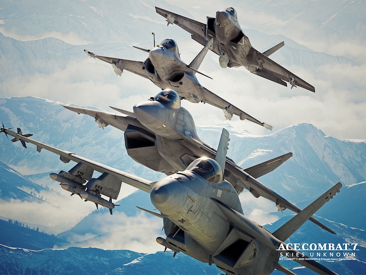 ACE COMBAT 7 Downloadable Wallpapers Commemorate 4 Million Copies Sold! | Official Site