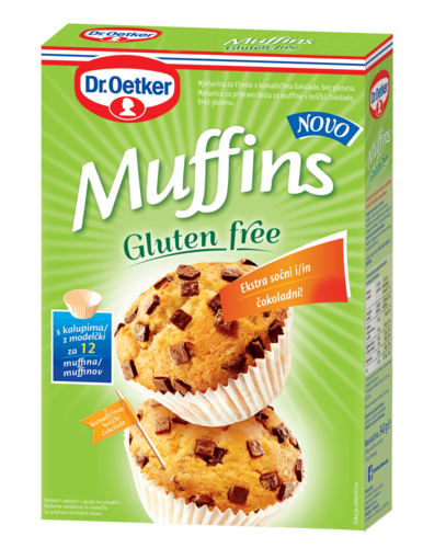 Gluten free muffins | Dr. Oetker