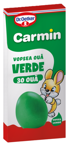 Carmin verde 30 ouă - Carmin | Dr. Oetker