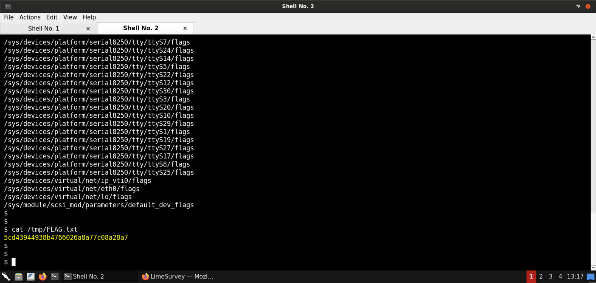 [CVE-2021-44967] LimeSurvey RCE