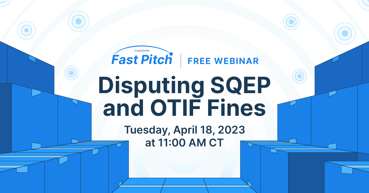 SupplyPike Fast Pitch: Disputing SQEP and OTIF Fines - SupplierWiki