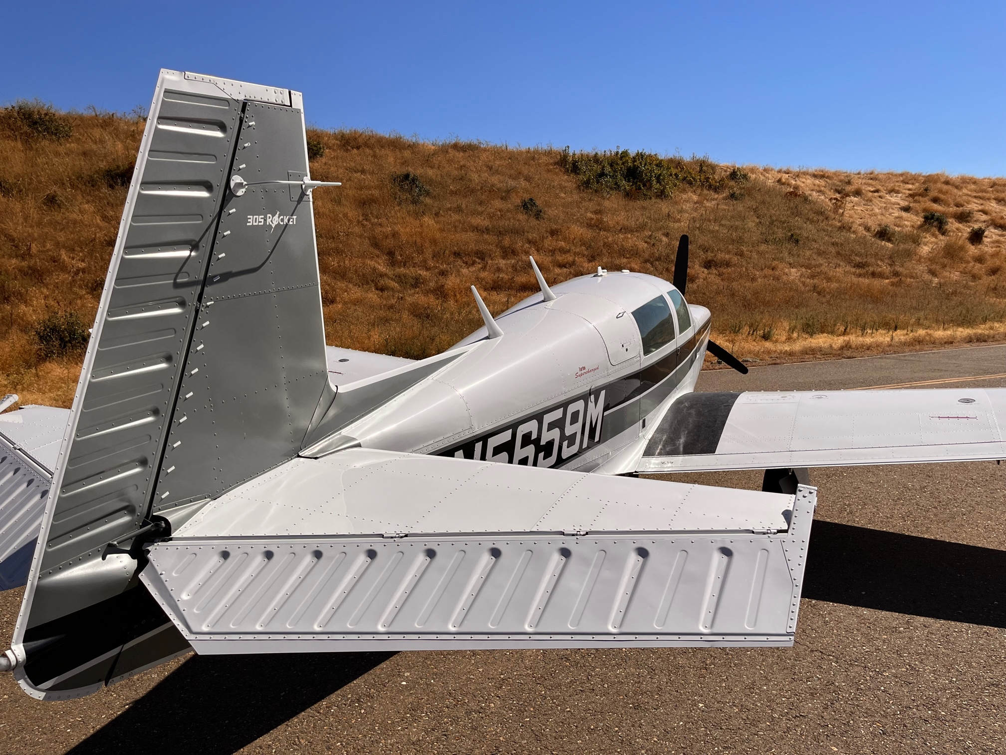 1983 Mooney M20K ROCKET, $159,500 (Here at Placerville) - N5659M