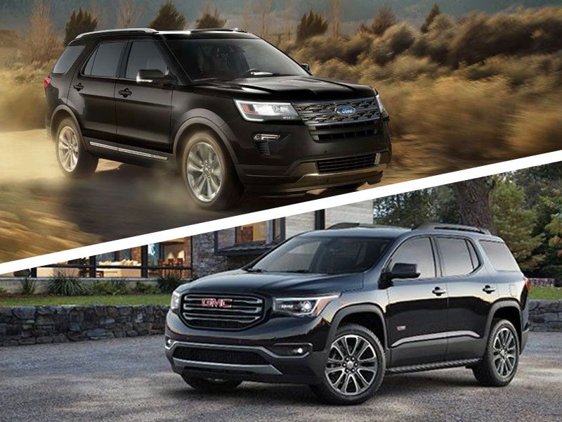 Ford Explorer Or Gmc Acadianull