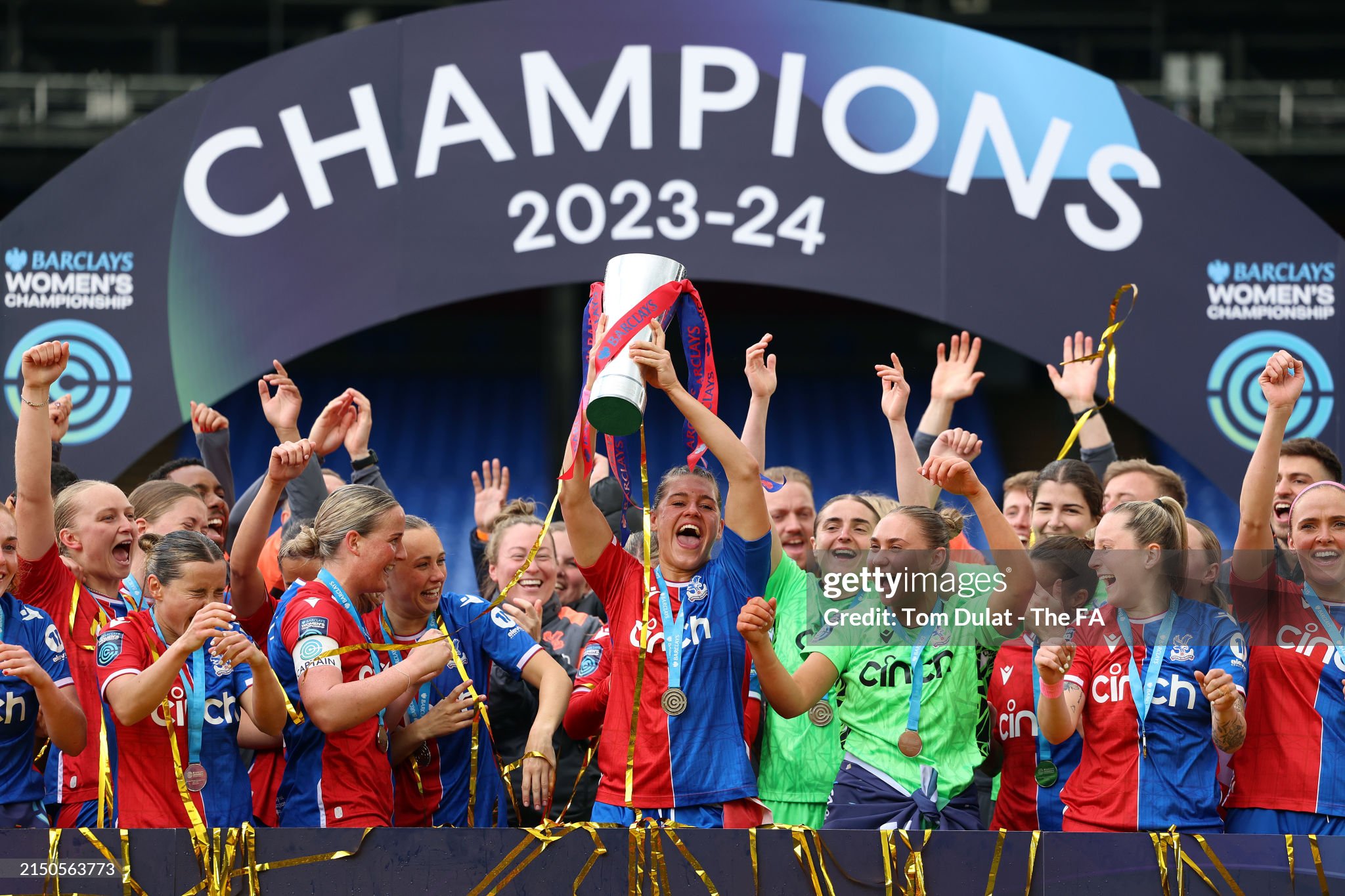 Crystal Palace seal promotion to the WSL in front of yet another record ...