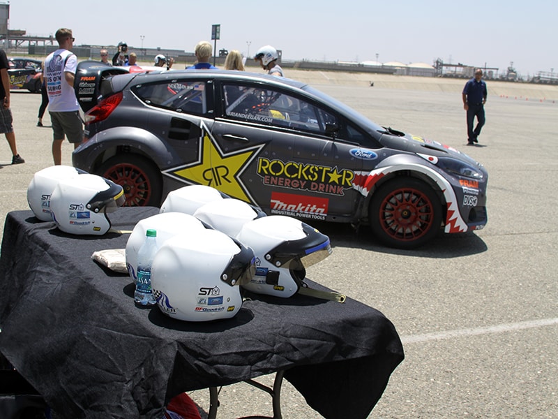 Ford Global Rallycross demo day before Xgames Los Angeles 2013 | Autoweb