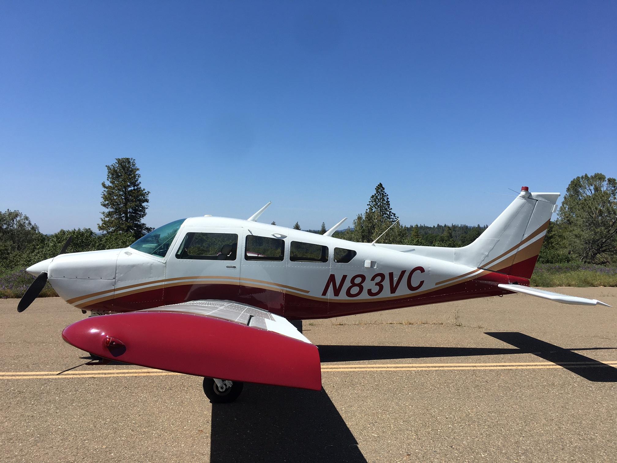 1972 Beechcraft C24R Sierra $80,000 - (Here at Placerville) - N83VC