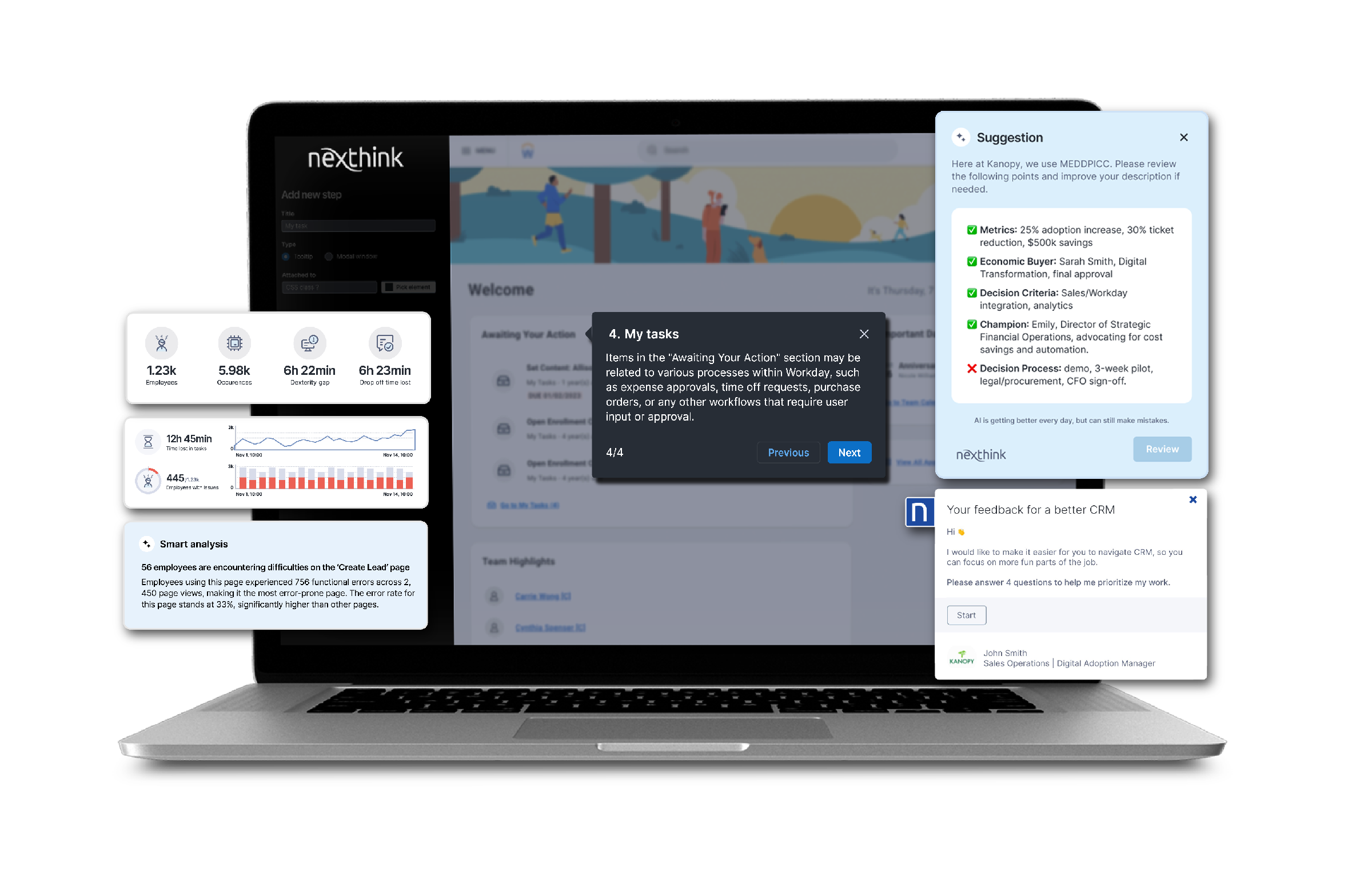 Nexthink Adopt Now on Infinity | Nexthink