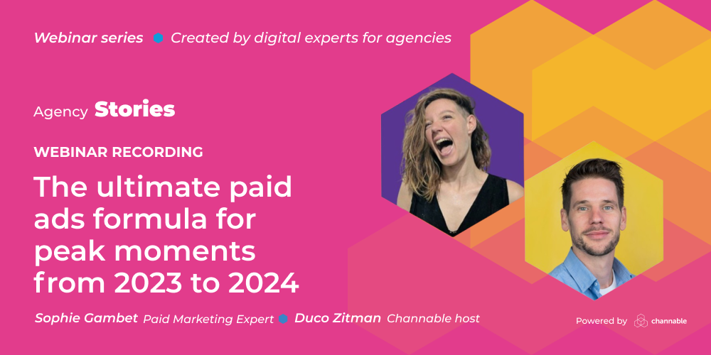 Webinar: The ultimate paid ads formula for peak moments