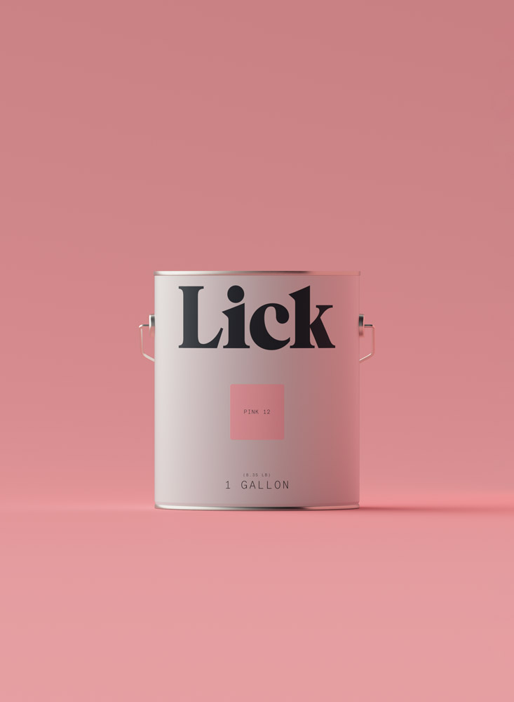 Pink 12: Deep Pink Paint - Matt Interior Paint | Lick