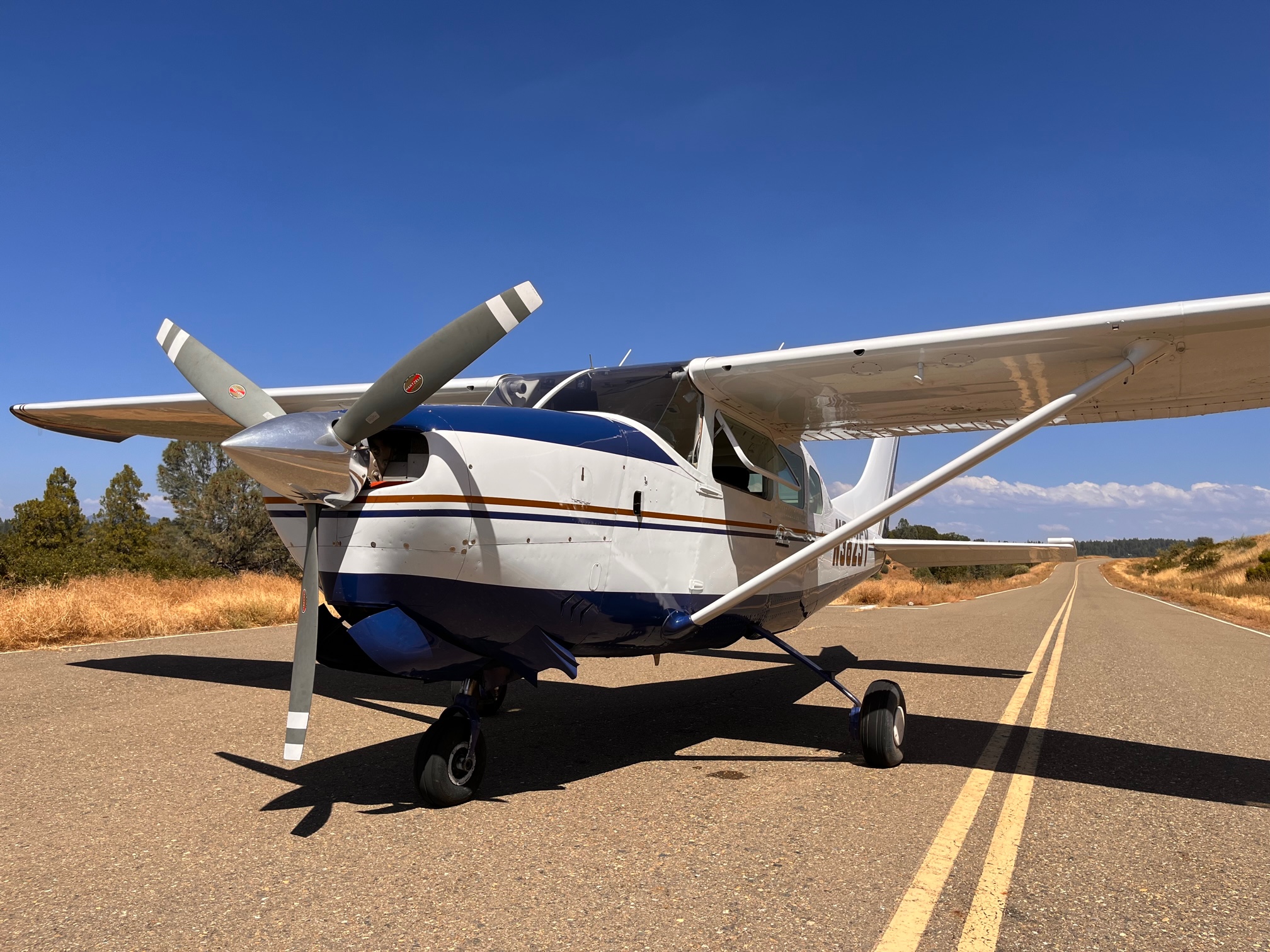 1964 Cessna 210D Centurion, $105,500 (Here at Placerville) - N3825Y