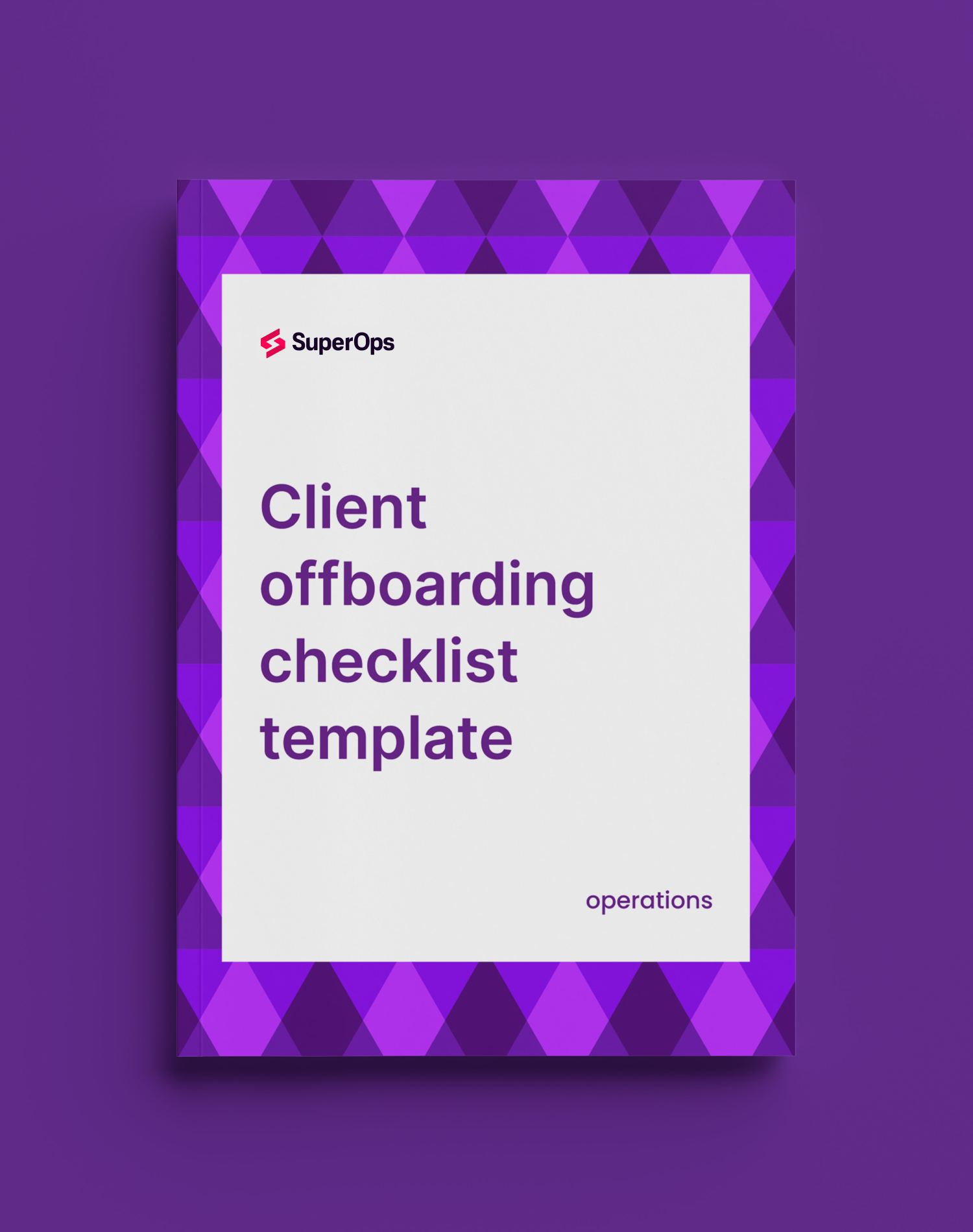Client offboarding checklist template for MSPs - SuperOps.ai Client offboarding checklist template for MSPs - SuperOps.ai
