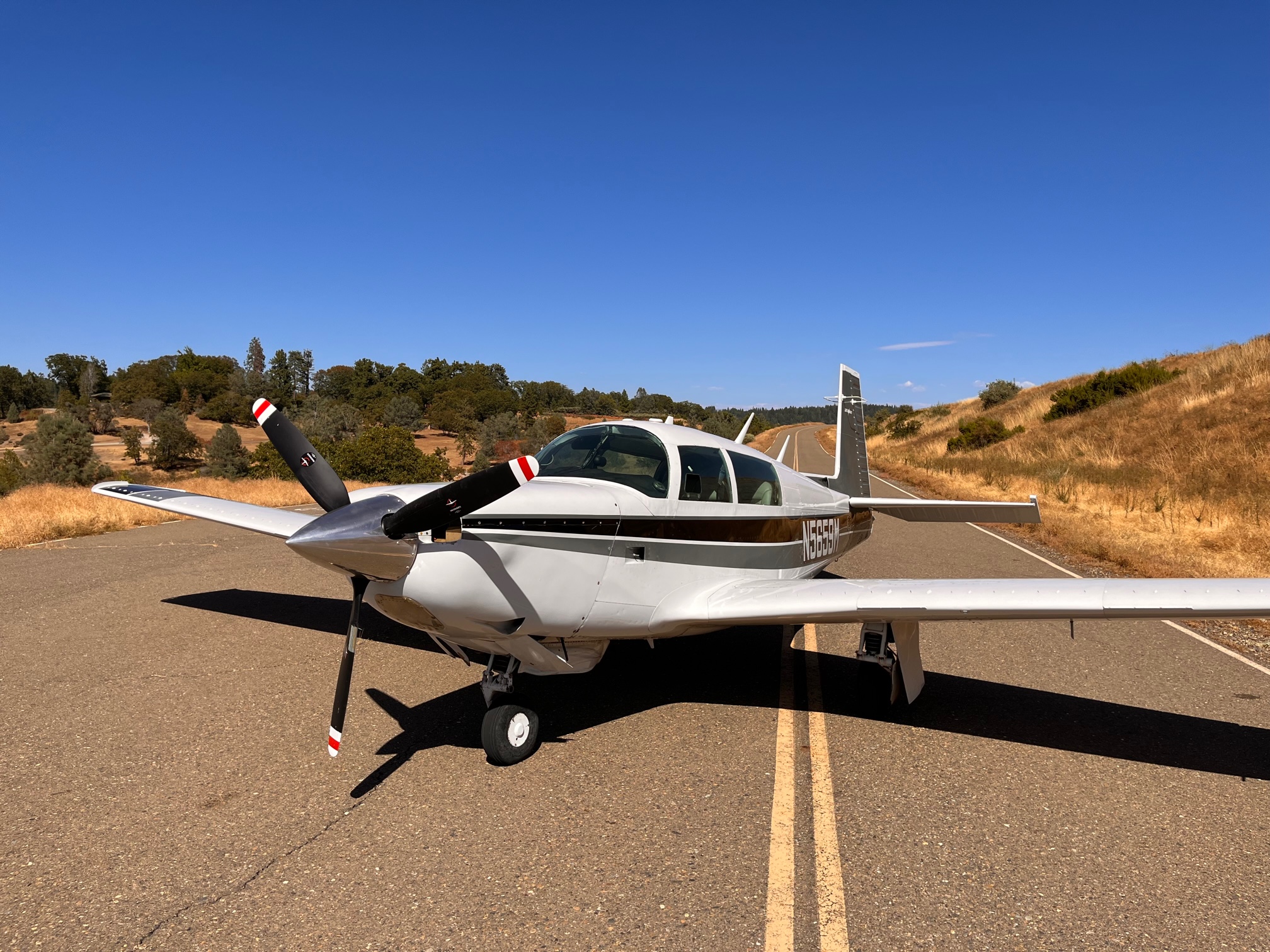 1983 Mooney M20K ROCKET, $159,500 (Here at Placerville) - N5659M