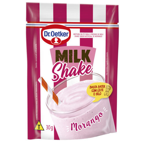 Milk Shake Morango - Produtos