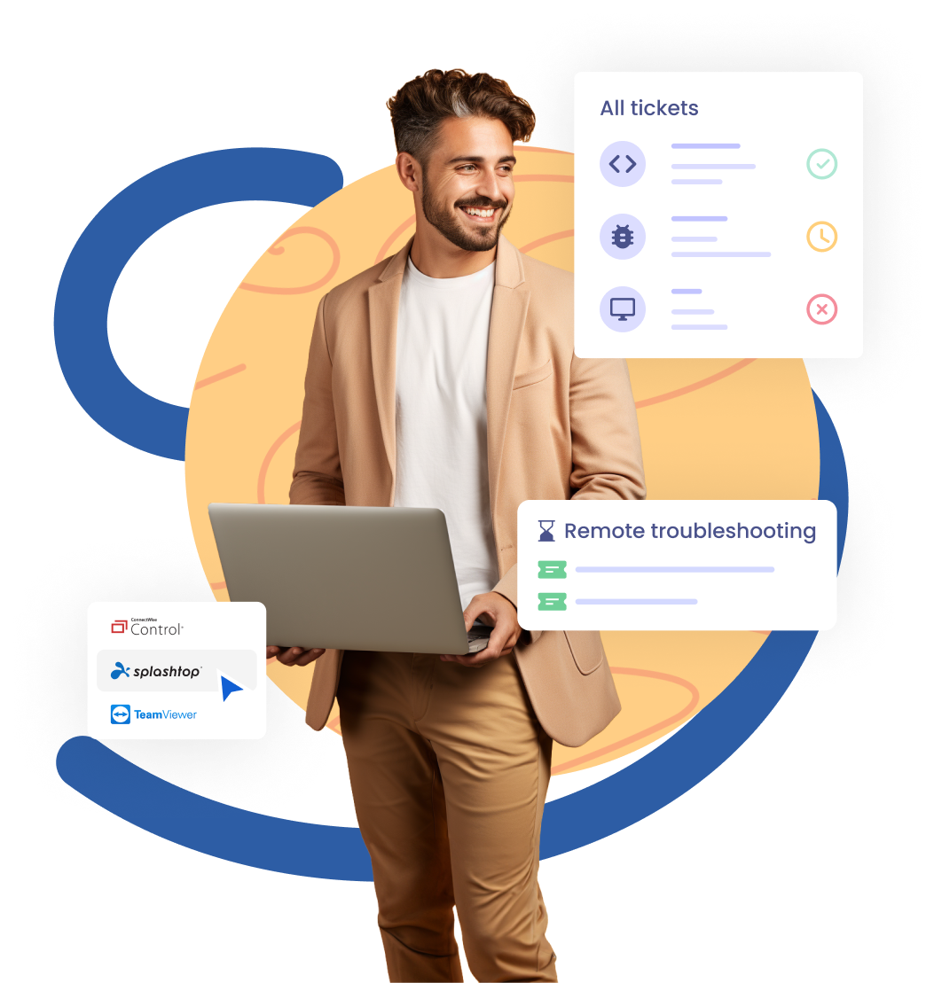 Take your MSP mobile - SuperOps.ai Mobile App