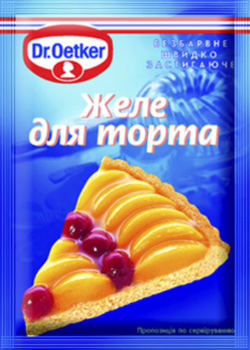 Желе для торта безбарвне - Продукти