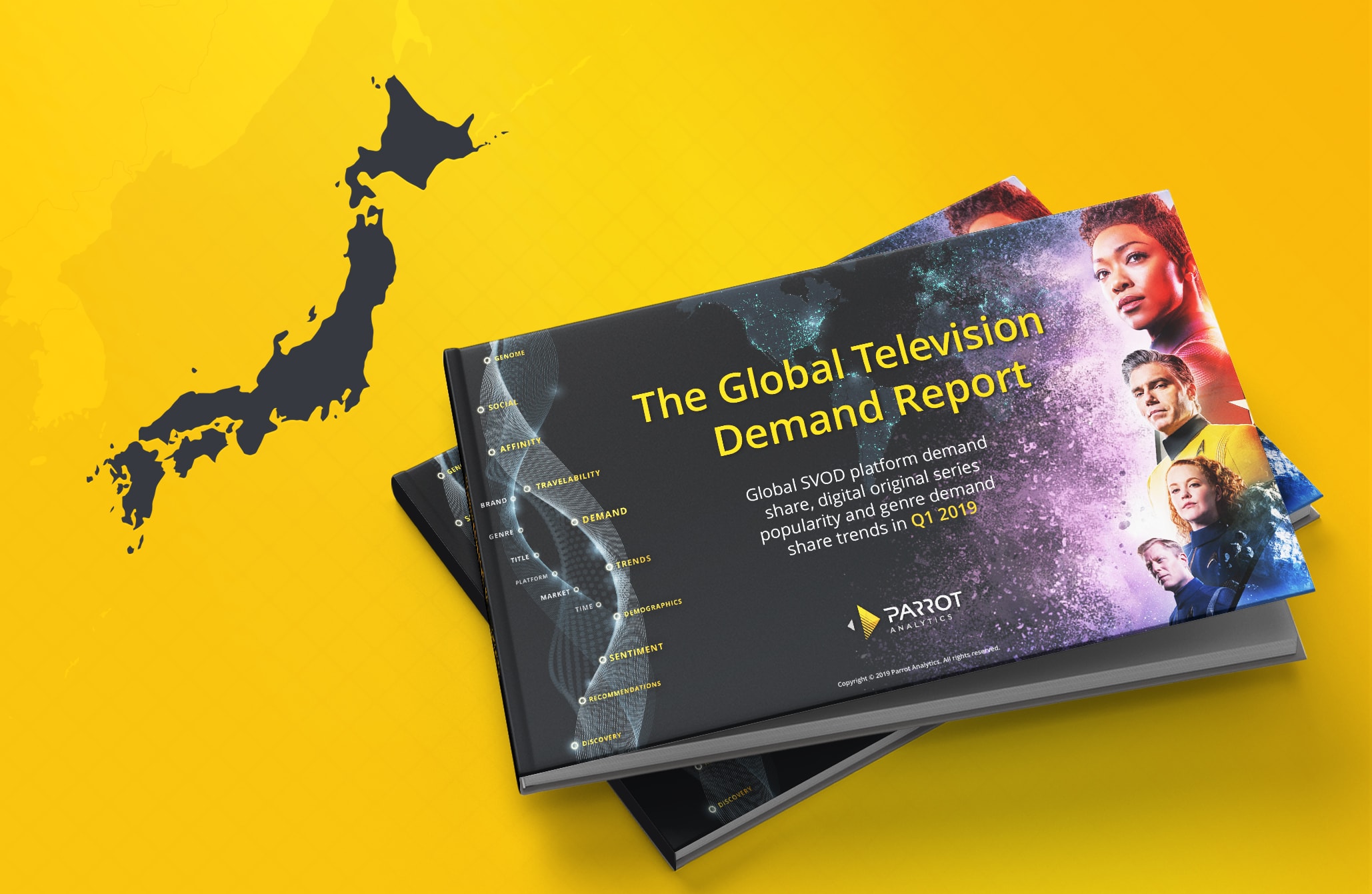 The most popular streaming television series in Japan | Parrot Analytics