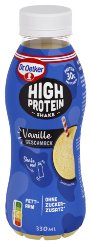 High Protein Shake Vanille-Geschmack - High Protein | Dr. Oetker