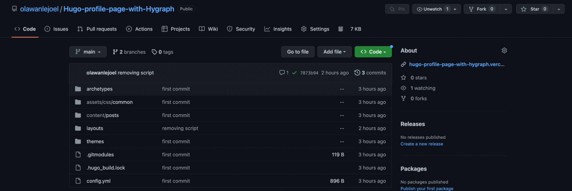 How to build a static site with Hugo | Hygraph