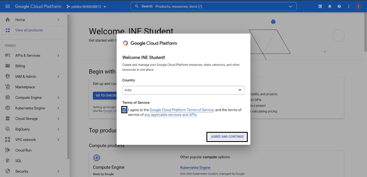How to Create a Storage Bucket using GCP Console