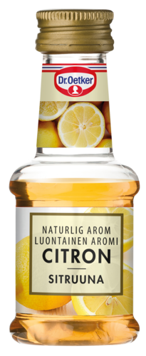 Naturlig Citronaroma - Ekstrakt og aroma | Dr. Oetker