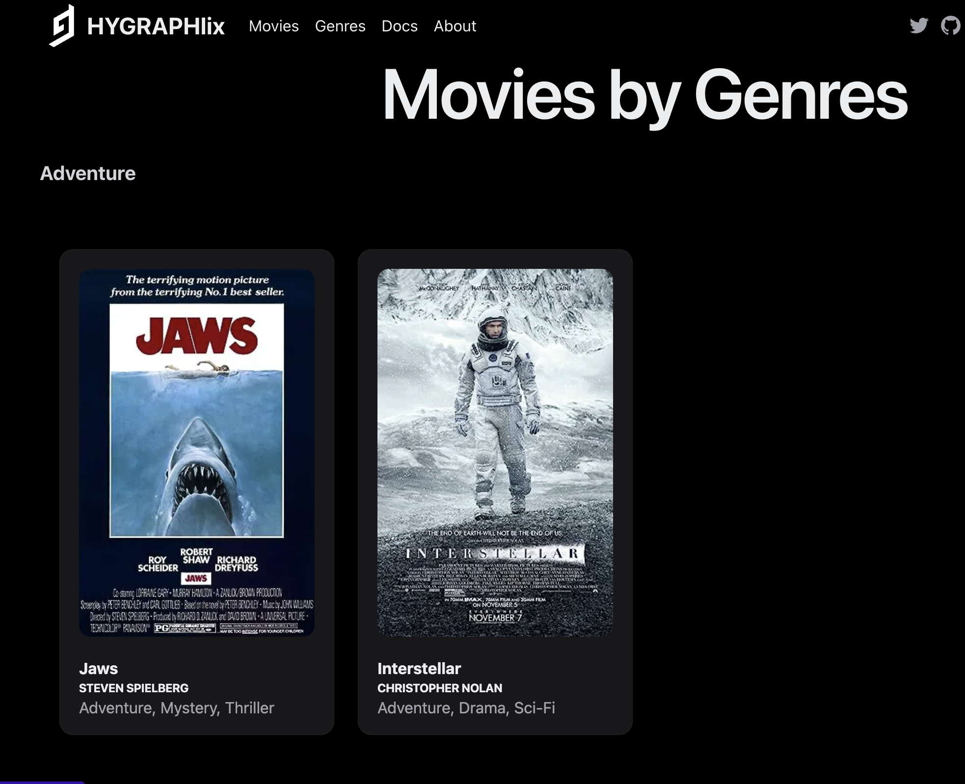 Hygraph Movie Streaming Starter | Hygraph