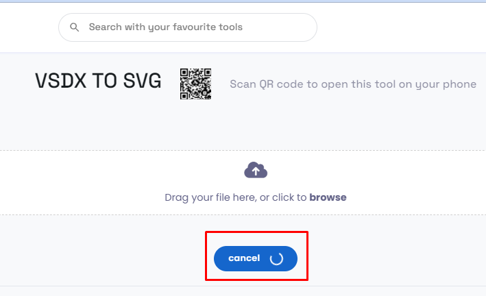 How to convert VSDX TO SVG